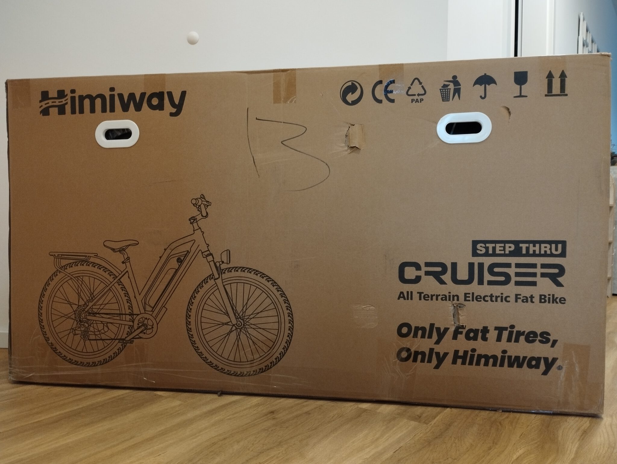 Himiway Cruiser Step-Thru im E-Bike Test | Ebiketester24